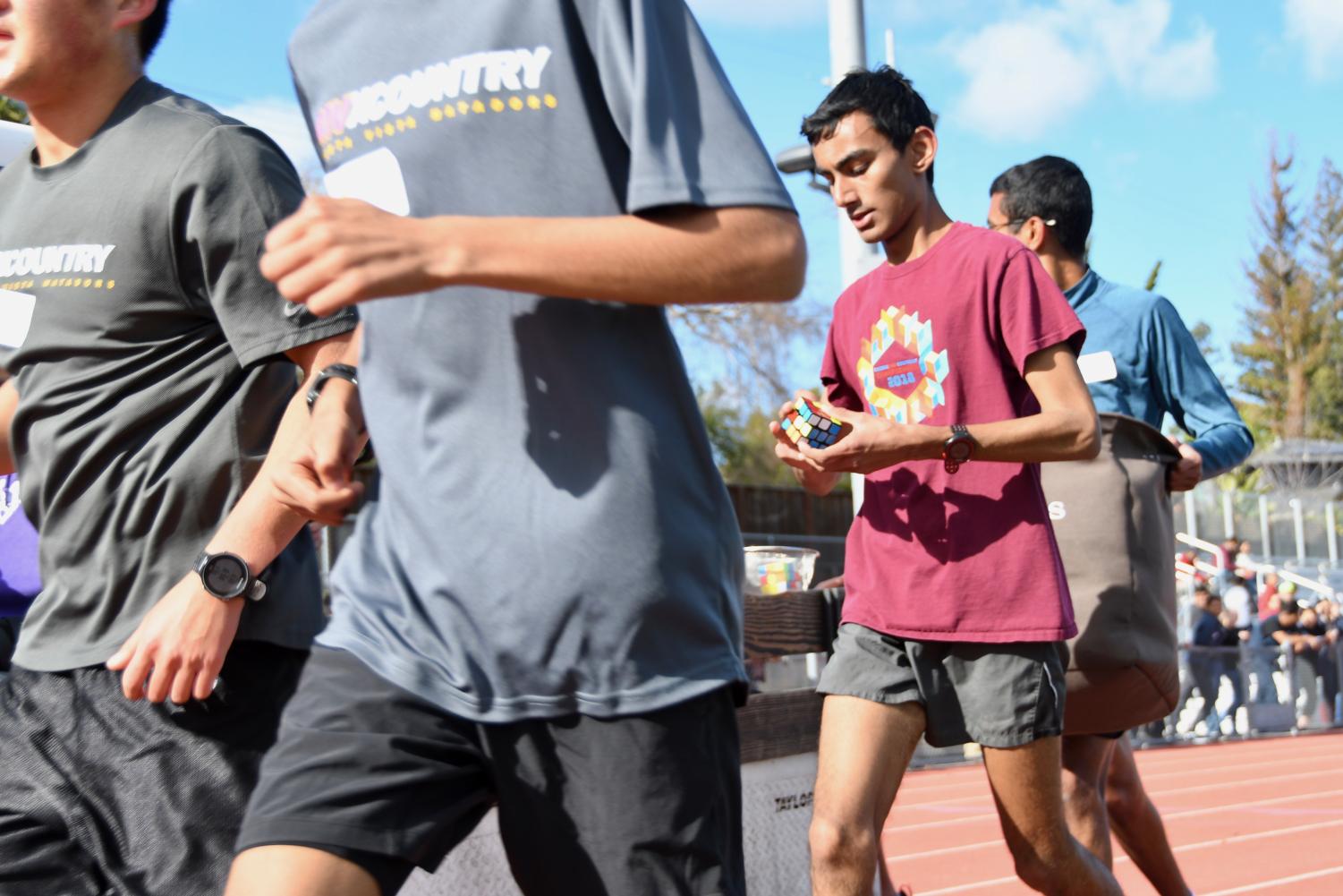 Breaking the world record: Junior Nitin Subramanian’s Rubik’s Cube run ...